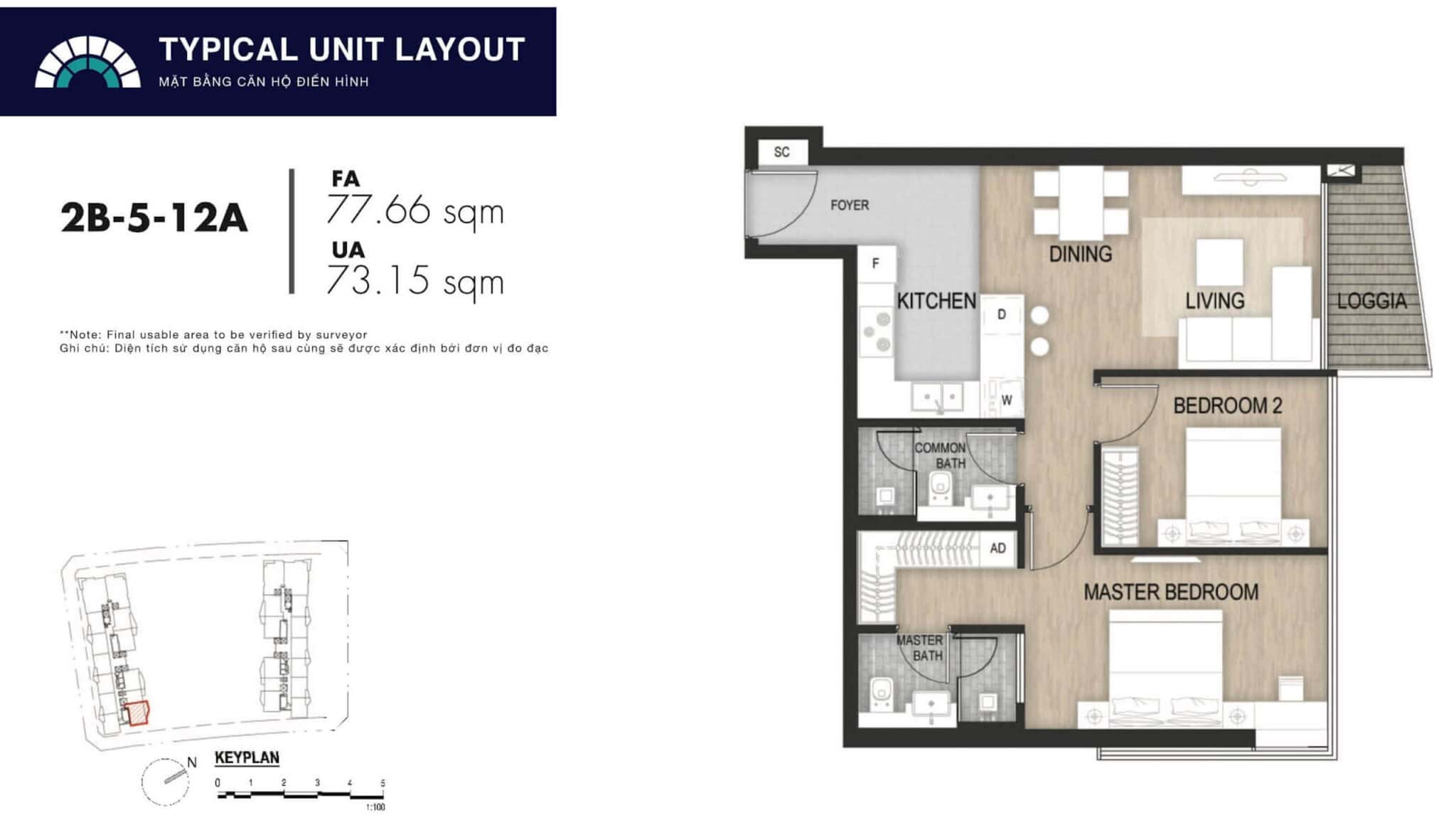 Mặt Bằng Căn Hộ Opera Residence - Metropole Thủ Thiêm